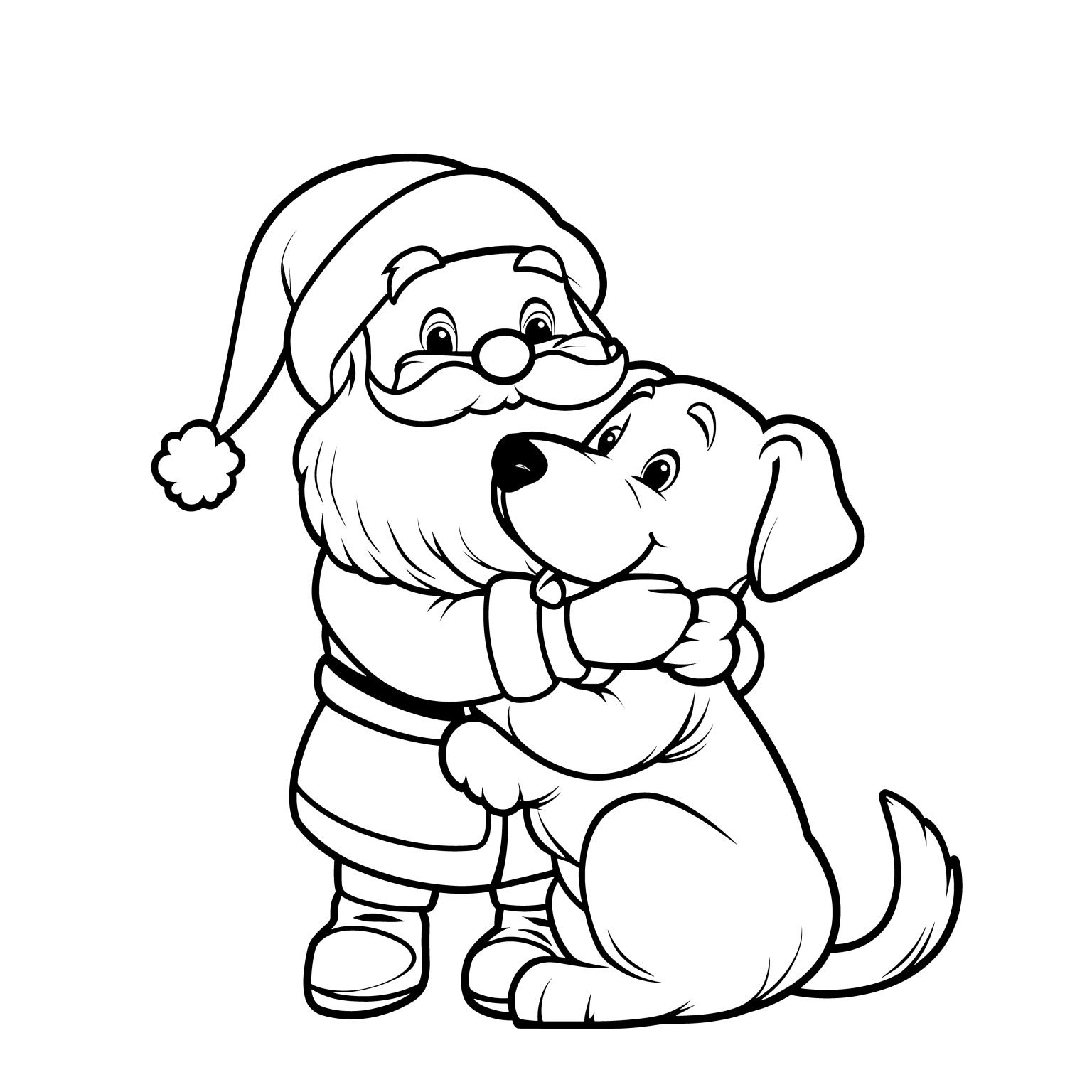Bring Joy with Free Christmas Puppy Coloring Pages!
