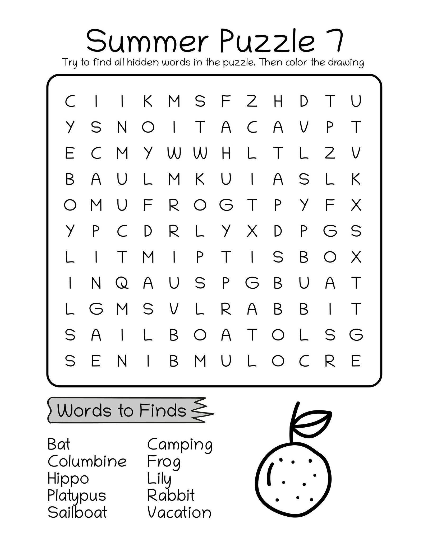 Amazing Free Word Search Printables for Kids – Fun Awaits!