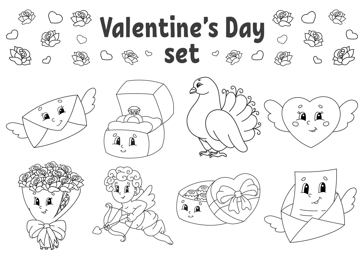 48 Bee Valentine Coloring Pages to Spread the Love - Colorful Explorers