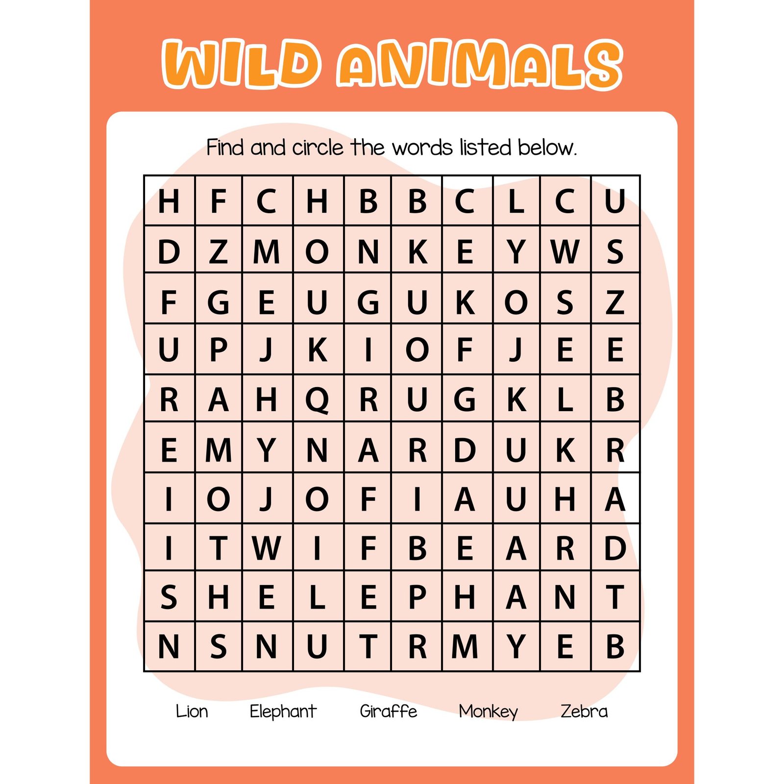 Amazing Free Word Search Printables for Kids – Fun Awaits!