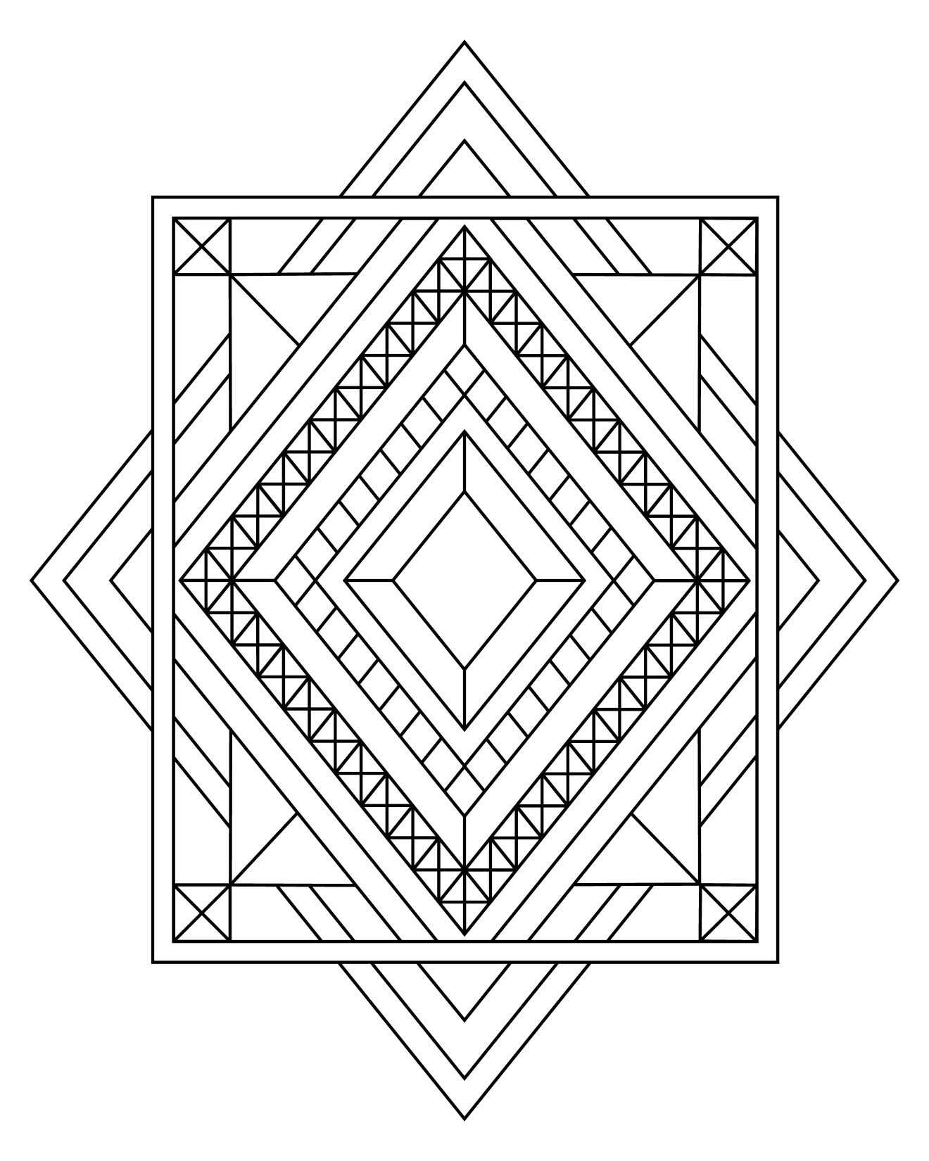 Mesmerizing Free Printable Triangle Templates—Check Now