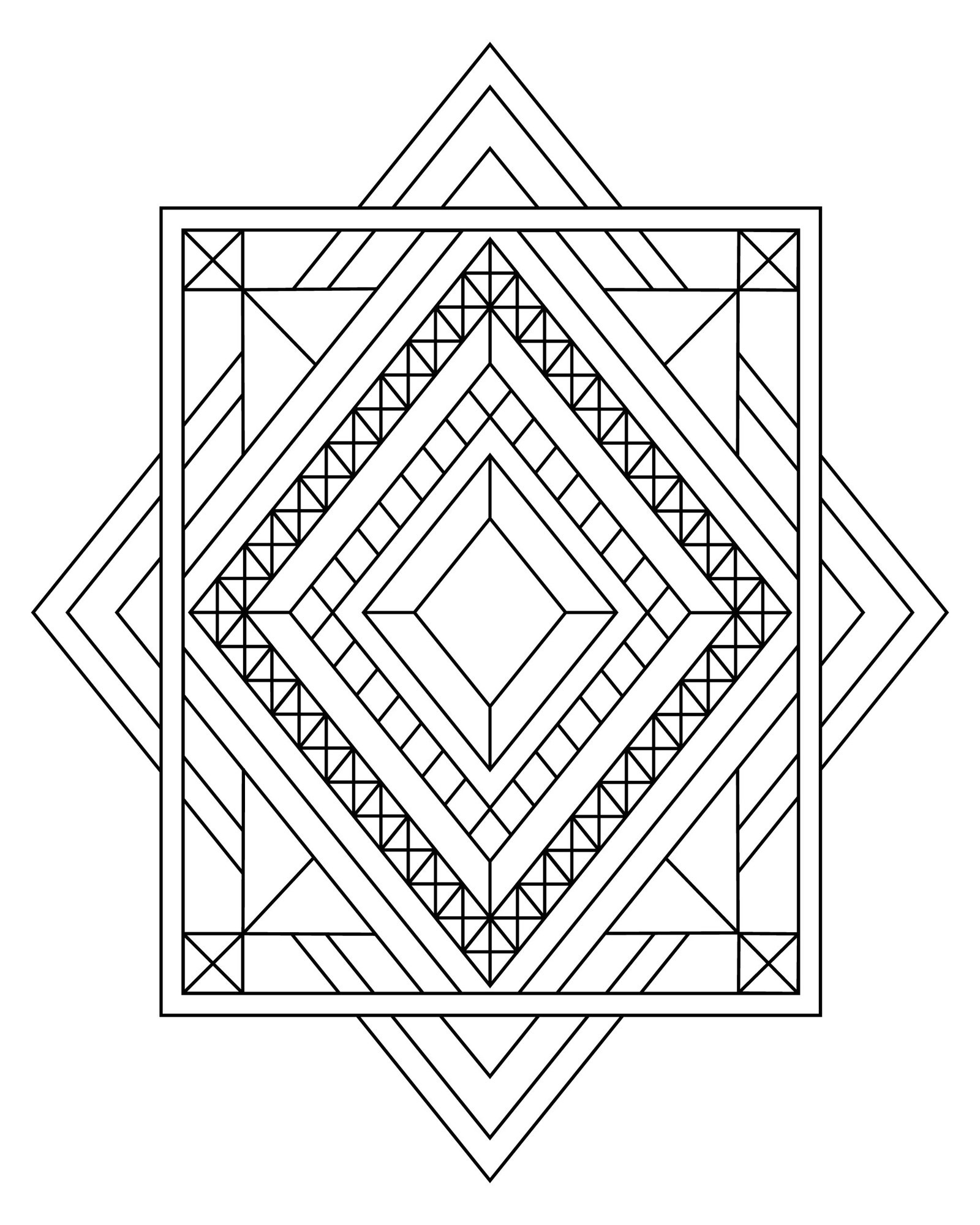 Mesmerizing Free Printable Triangle Templates—Check Now