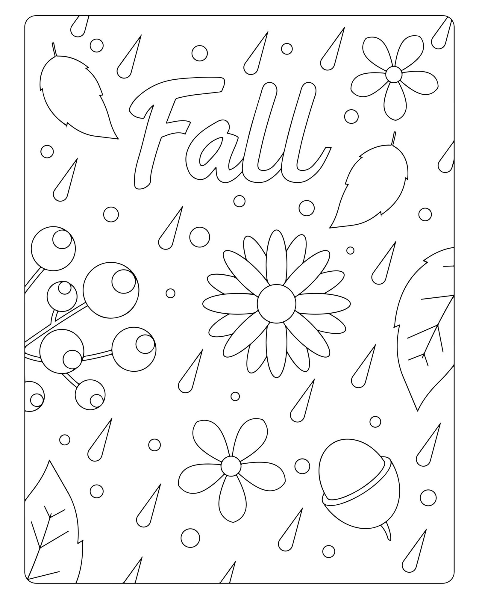 Stunning Free Printable Raindrop Templates to Love