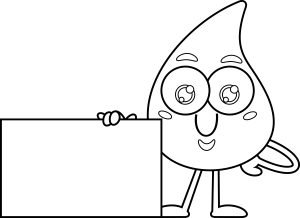 Stunning Free Printable Raindrop Templates to Love