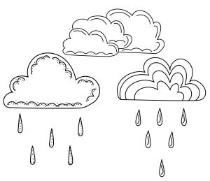 Stunning Free Printable Raindrop Templates to Love