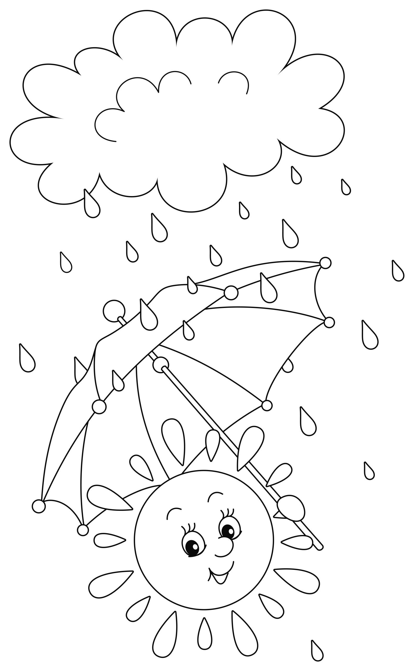 Stunning Free Printable Raindrop Templates to Love