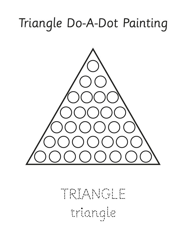 Mesmerizing Free Printable Triangle Templates—Check Now
