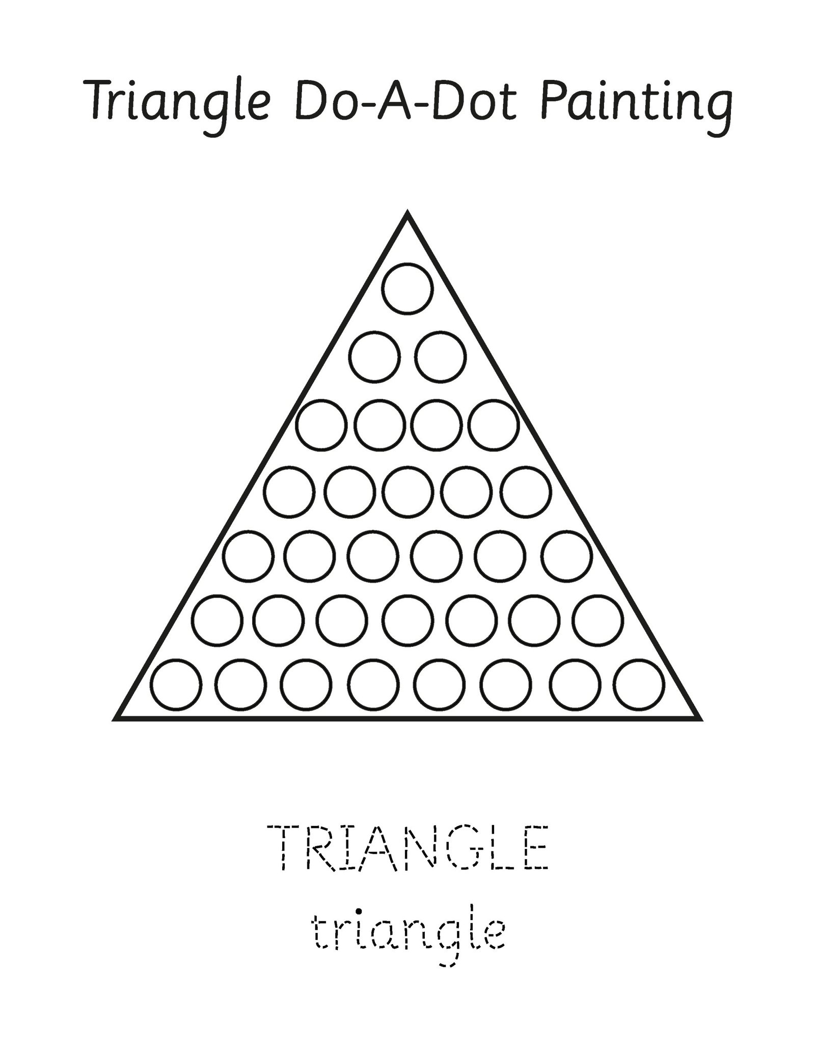 Mesmerizing Free Printable Triangle Templates—Check Now